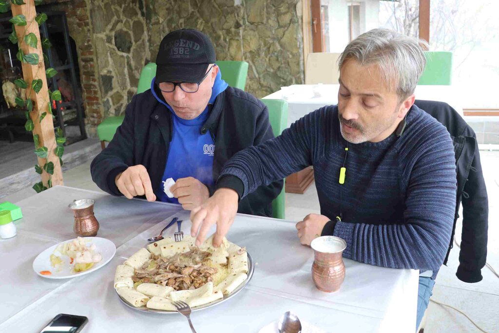 Samsun'da Kış Aylarının Vazgeçilmez Lezzeti Kaz Tiridi "Damak ...