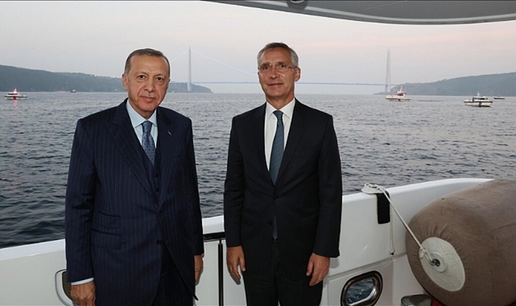 Cumhurbaşkanı Erdoğan, NATO Genel Sekreteri Stoltenberg'i kabul etti ... Cumhurbaşkanı Erdoğan, NATO Genel Sekreteri Stoltenberg'i kabul etti ...