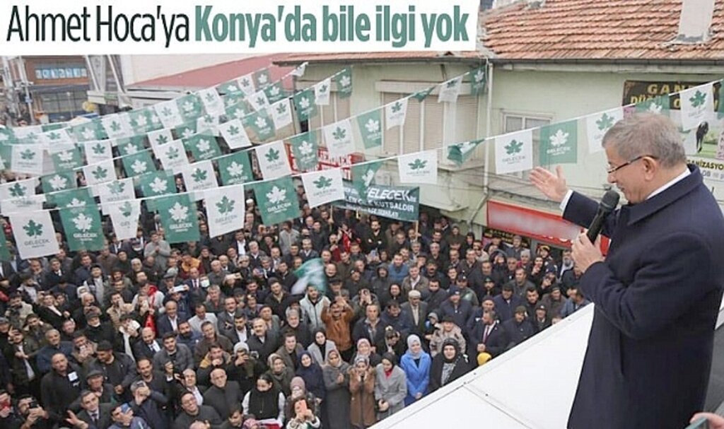 Ahmet Davutoğlu'na Memleketi Konya'da İlgi Gösterilmedi - SİYASET ... Ahmet Davutoğlu'na Memleketi Konya'da İlgi Gösterilmedi - SİYASET ...