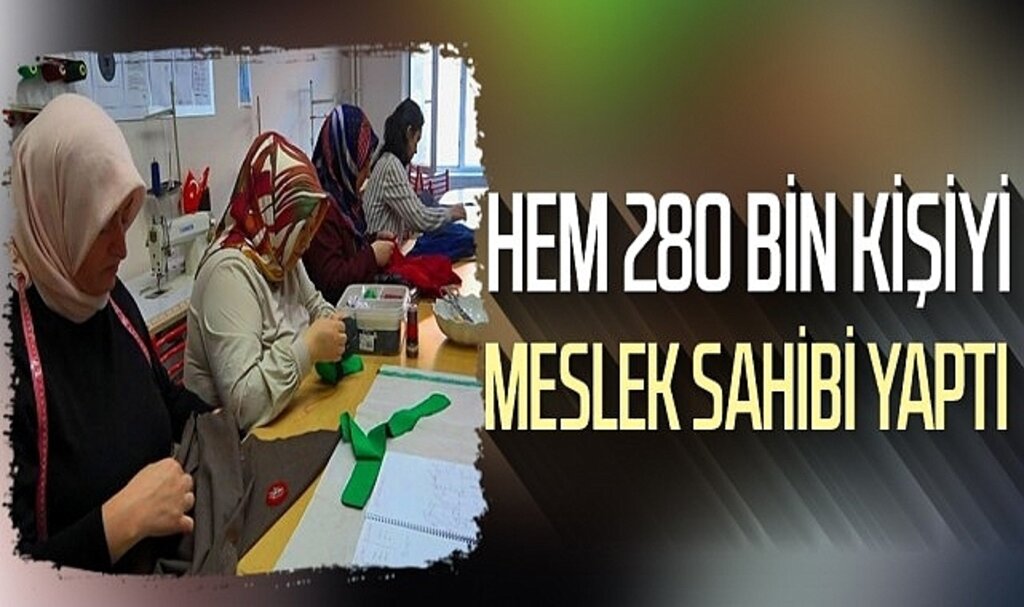 HEM 280 bin kişiyi meslek sahibi yaptı - SAMSUN HABER - Hedef Halk Gazetesi