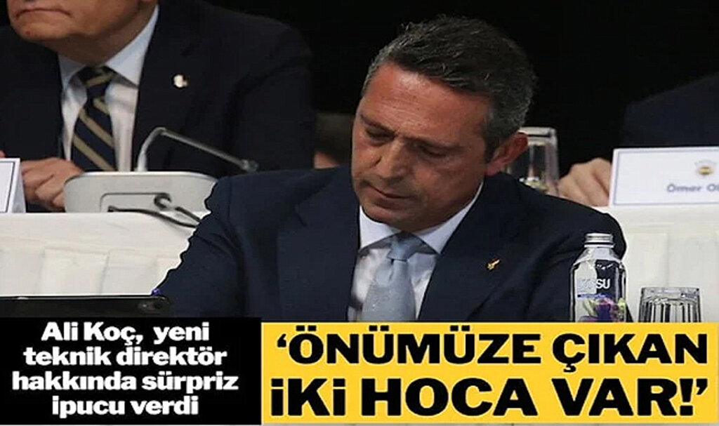 Ali Koç Açıkladı! Fenerbahçe’nin Yeni Teknik Direktörü Türk Olacak ... Ali Koç Açıkladı! Fenerbahçe’nin Yeni Teknik Direktörü Türk Olacak ...