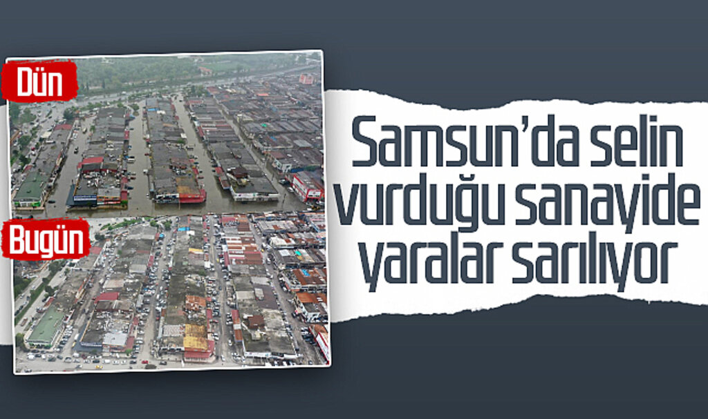 Samsun'da selin vurduğu sanayide yaralar sarılıyor - SAMSUN HABER ... Samsun'da selin vurduğu sanayide yaralar sarılıyor - SAMSUN HABER ...