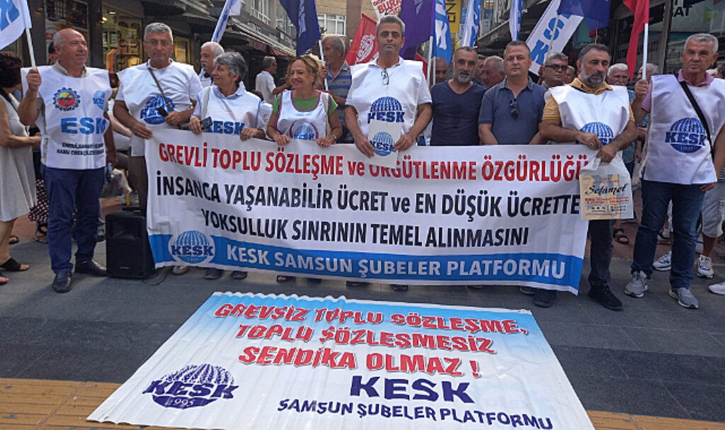 KESK'ten Uyarı Eylemi - SAMSUN HABER - Samsun Hedef Halk Gazetesi ...
