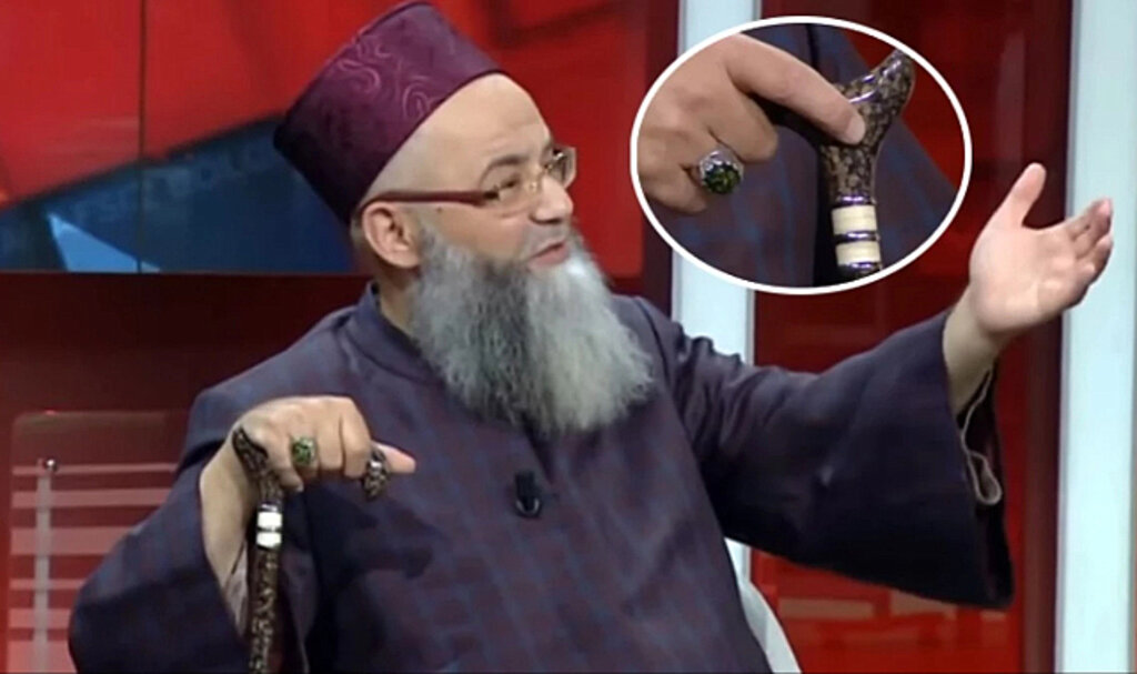 Cübbeli Ahmet Hoca'ya Canlı Yayında Yüzüğünün ve Bastonunun Fiyatı ...