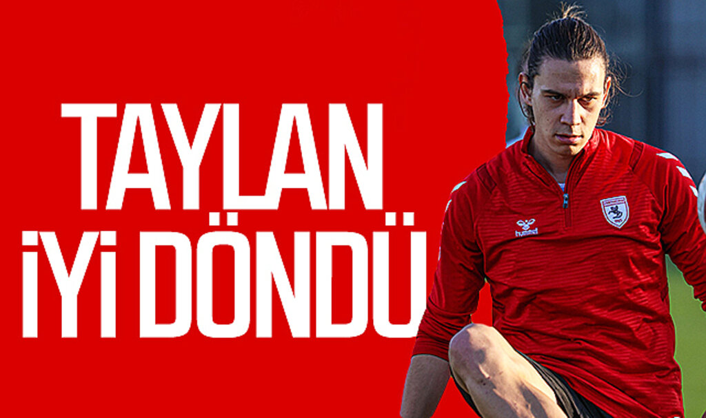 Samsunspor’da Taylan Antalyalı sakatlıktan iyi döndü - SAMSUNSPOR ...