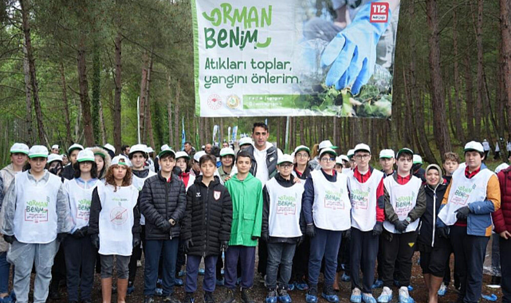 Samsun'da 'Orman Benim' Kampanyasıyla Orman Yangınlarına Dikkat Çekildi ...