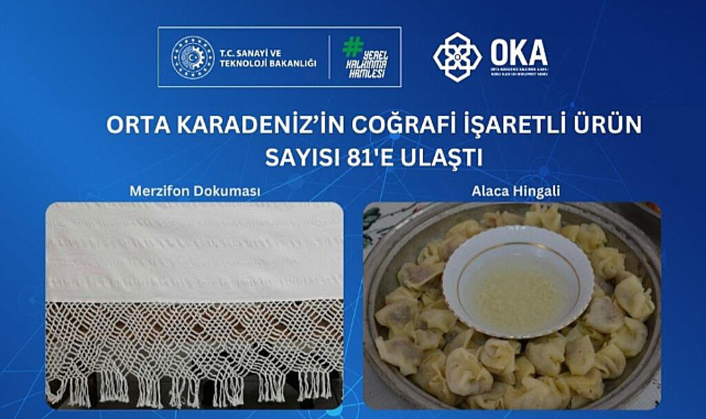 Orta Karadeniz'de Coğrafi İşaret Tescilli Ürün Sayısı 81'e Ulaştı ... Orta Karadeniz'de Coğrafi İşaret Tescilli Ürün Sayısı 81'e Ulaştı ...